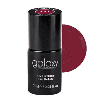 Trajni lak za nokte UV/LED GALAXY Hybrid 7ml Call Me Love 331