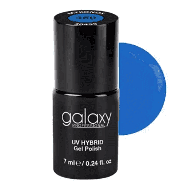 Trajni lak za nokte UV/LED GALAXY Hybrid 7ml Mykonos 380