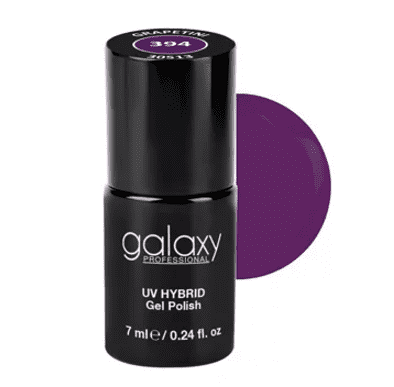 Trajni lak za nokte UV/LED GALAXY Hybrid 7ml Grapetini 394