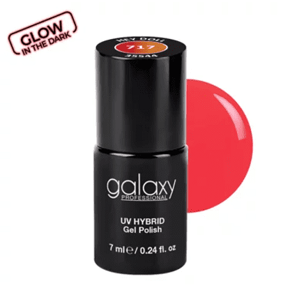 Trajni lak za nokte UV/LED GALAXY Hybrid 7ml Hey Doll 717