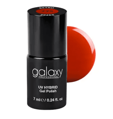 Trajni lak za nokte UV/LED GALAXY Hybrid 7ml Retro 775