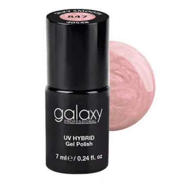 Trajni lak za nokte UV/LED GALAXY Hybrid 7ml Silky Smooth 847