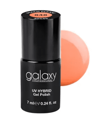 Trajni lak za nokte UV/LED GALAXY Hybrid 7ml Peach Please 848