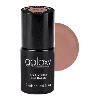 Trajni lak za nokte UV/LED GALAXY Hybrid 7ml Borderline Beige 863