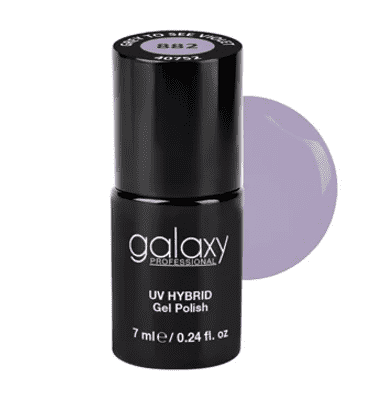 Trajni lak za nokte UV/LED GALAXY Hybrid 7ml Grey to See Violet 882