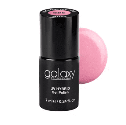 Trajni lak za nokte UV/LED GALAXY Hybrid 7ml Promise Me Pink 885