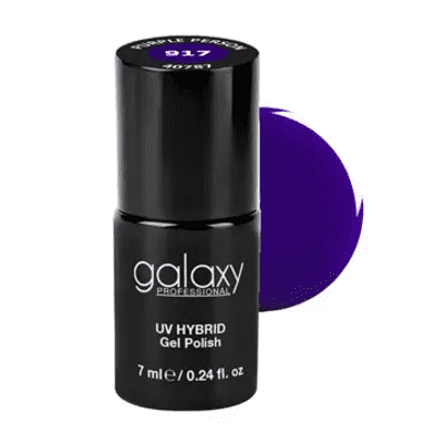 Trajni lak za nokte UV/LED GALAXY Hybrid 7ml Purple Person 917