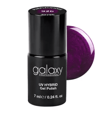 Trajni lak za nokte UV/LED GALAXY Hybrid 7ml Purplelicious 926