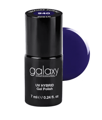 Trajni lak za nokte UV/LED GALAXY Hybrid 7ml Obscure Purple 940