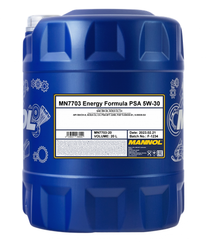 ENERGY FORMULA PSA 5W30 20L