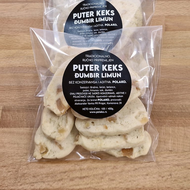 Puter Keks - Đumbir Limun 100gr