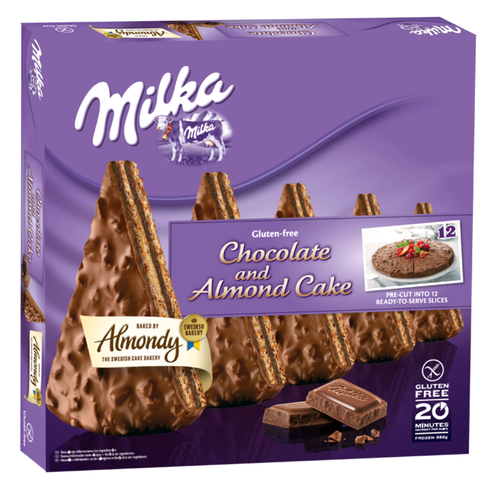 Milka Chocolate & Almond cake 980gr