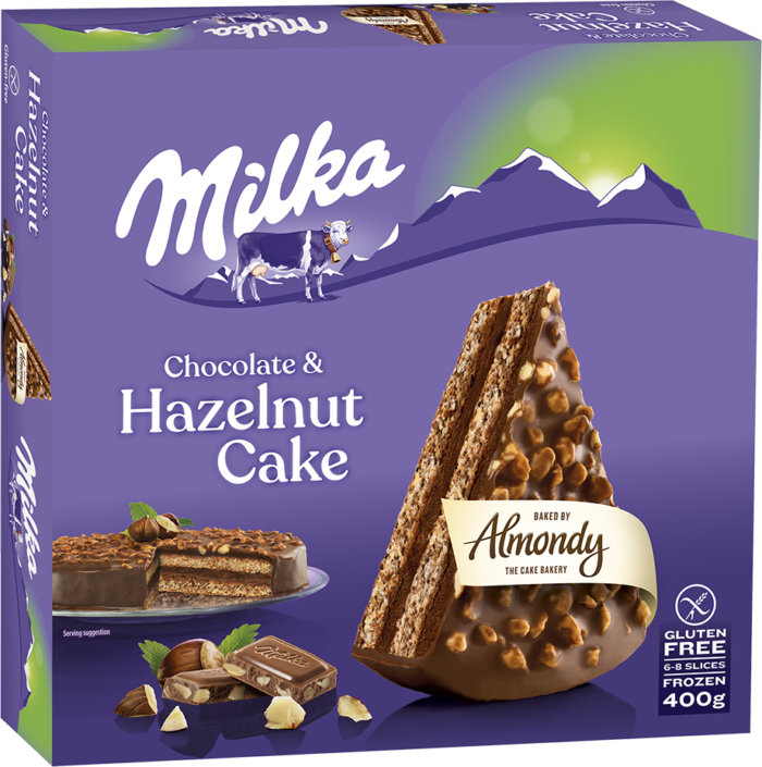 Milka lešnik cake 400gr