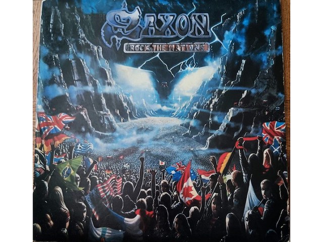 Saxon-Rock the Nations LP (1986)