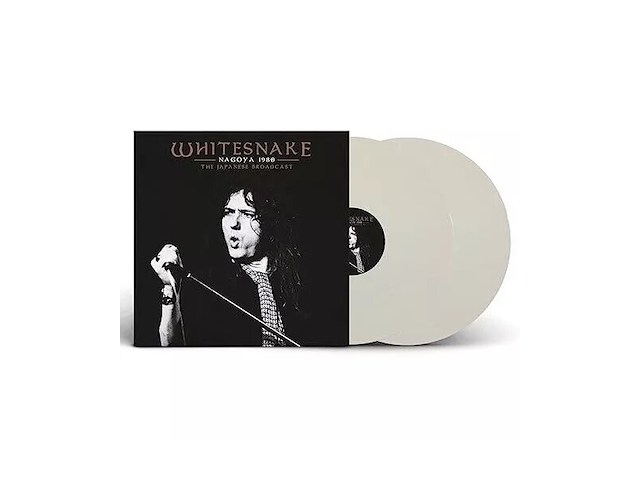 Whitesnake Nagoya 1980 2 x White Vinyl LP