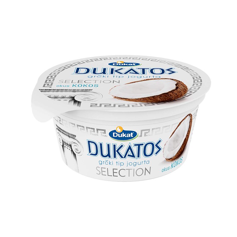 Jogurt grčki tip selection kokos 150g dukatos