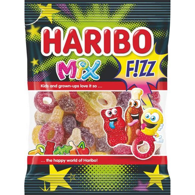 Haribo bombone mix fizz 100g haribo