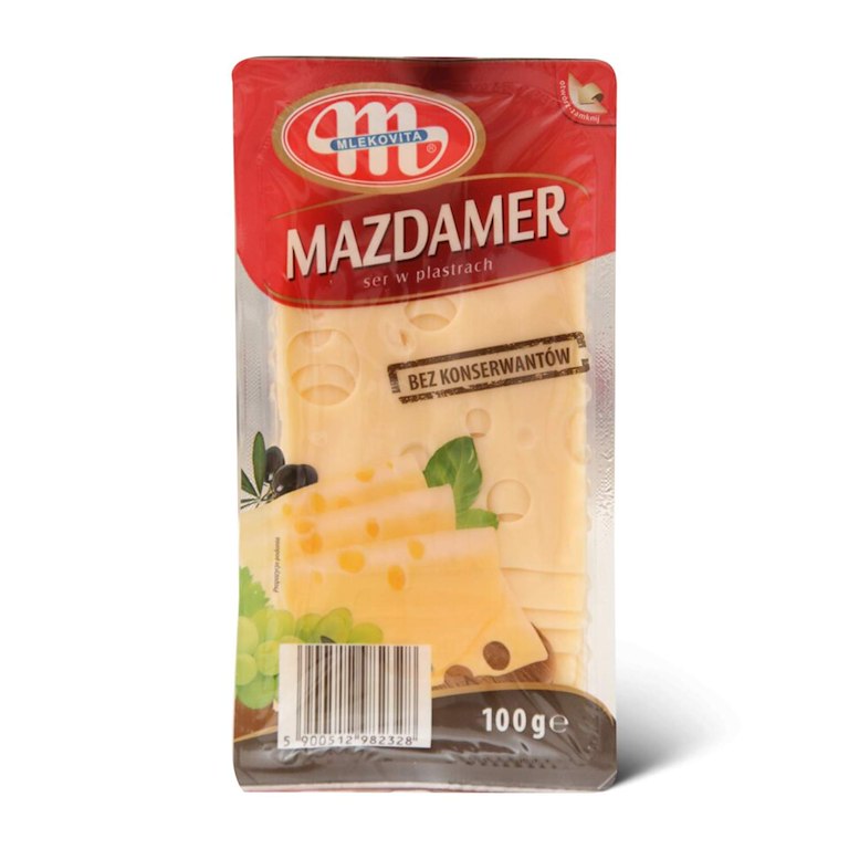 Mlekovita sir masdamer slajs 100g mlekovita