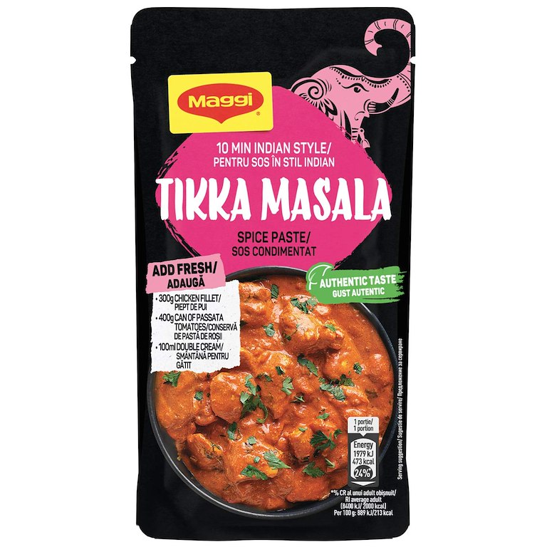 Maggi pasta tikka masala 65g maggi