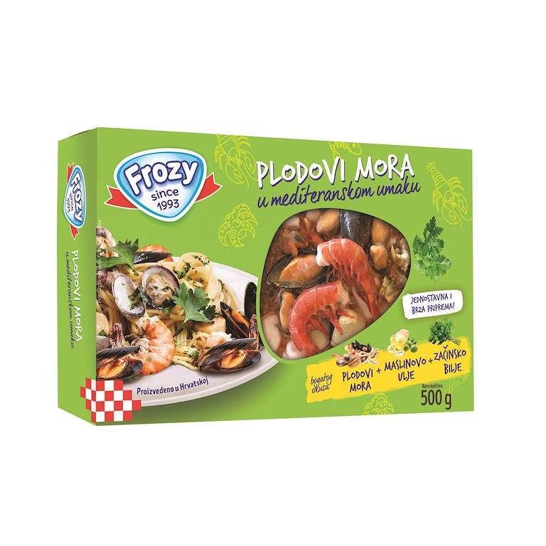 Frozy morski plodovi u mediteranskom sosu 500g