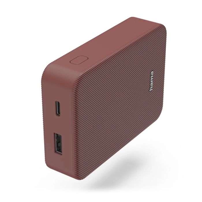 Hama PowerPack COLOR 10, 10000mAh, Crvena 2 Izlaza USB-A, USB-C