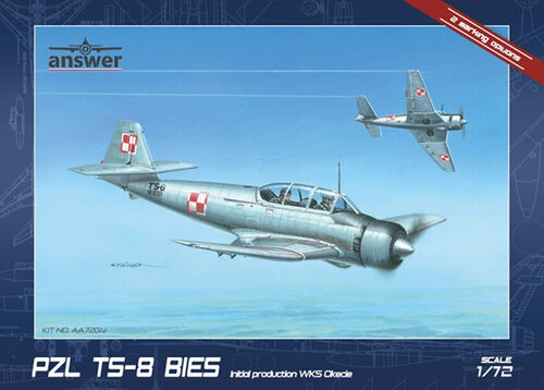 Answer AA72041 PZL TS-8 Bies BI Initial Production WSK Okęcie