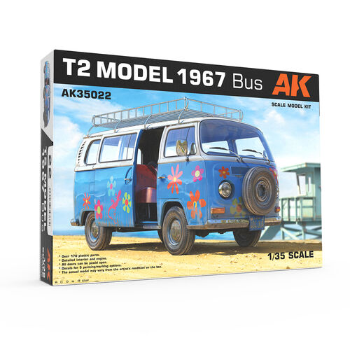 AK-Interactive 35022 T2 Model 1967 Bus