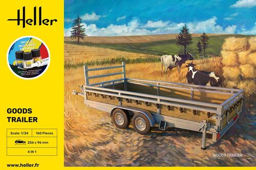 Heller 56778 Goods Trailer - Starter Kit