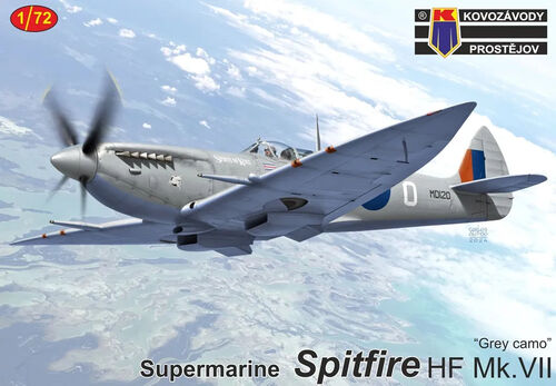 NEW! Kovozavody Prostejov 72479 Supermarine Spitfire HF Mk.VII 'Grey Camo'