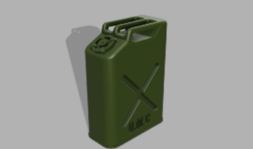 L'Arsenal 2.0 3D400078 US Jerrycans (10 pcs)