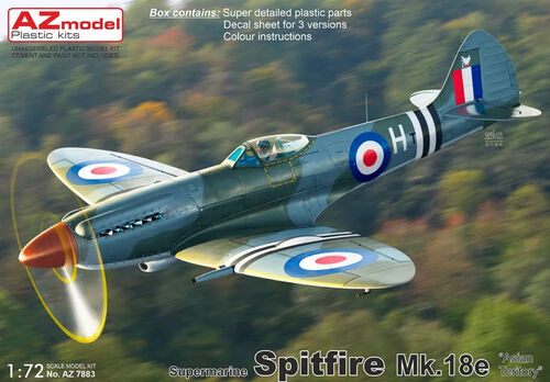 AZ-Model 7883 Supermarine Spitfire Mk.18e 'Asian Teritory'