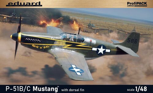 Eduard 82108 P-51B/C Mustang With Dorsal Fin