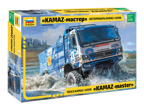 Zvezda 5076 'Kamaz-Master' Truck Kamaz-43509