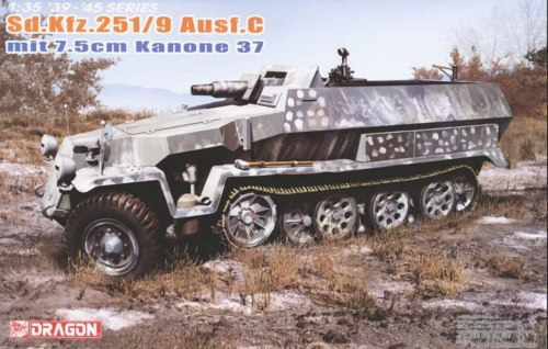 Dragon 6225 Sd.Kfz.251/9 Ausf. C With 7,5cm Kanone 37