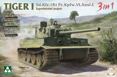 Takom 2192 TIGER I Sd.Kfz.181 Pz.Kpfw.VI.Ausf.E