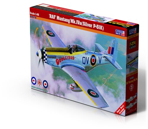 MisterCraft F274 'RAF Mustang' Mk. IVa (Silver P-51K)