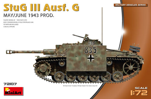 MiniArt 72107 StuG III Ausf. G - May/June 1943 Prod.