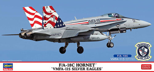 Hasegawa 02471 McDonnell Douglas F/A-18 C Hornet - 'VMFA-115 Silver Eagles'