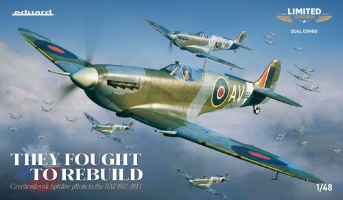 Eduard 11180 They Fought To Rebuild Dual Combo (Czechoslovak Spitfire Pilots In The RAF 1942-1943) - The Limited Edition