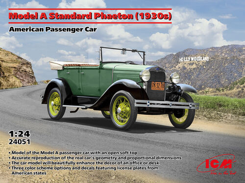 ICM 24051 Model A Standard Phaeton (1930's) - American Passenger Car