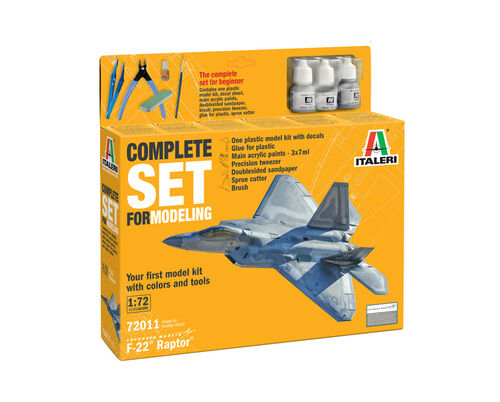 Italeri 72011 F-22 Raptor Complete Set