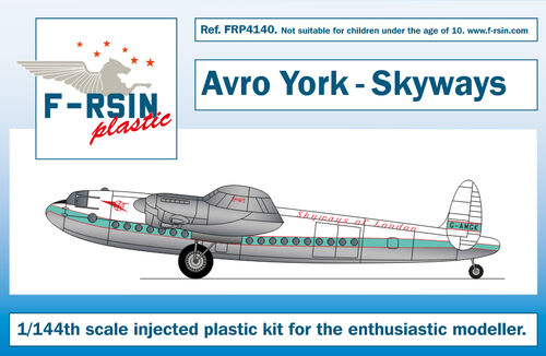 F-RSIN P4140 Avro York - Skyways