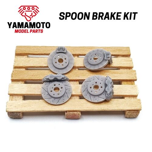 Yamamoto Model Parts TUN132 Spoon Brake Kit for Honda