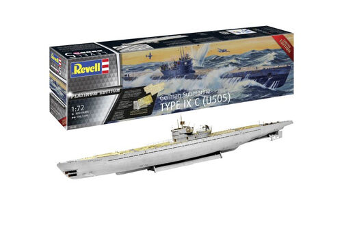 Revell 05180 German Submarine Type IX C (U505)