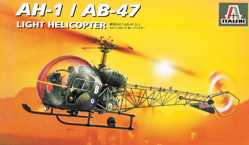 Italeri 0095 American light helicopter Bell AH-1/AB-47
