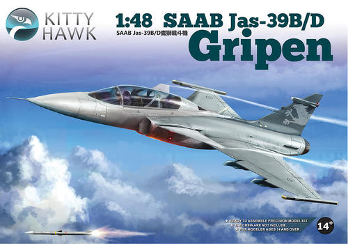 Kittyhawk 80118 SAAB Jas-39B/D Gripen