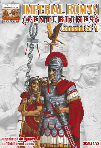 Linear-A 061 Imperial Roman Command Set 1 - Centuriones (40 figures)