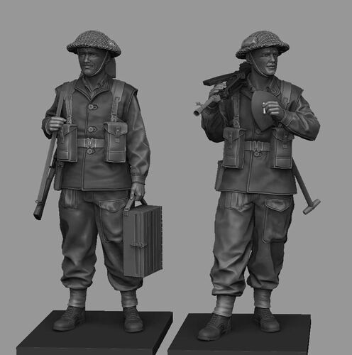 PanzerArt FI35-201 British Bren Team Set