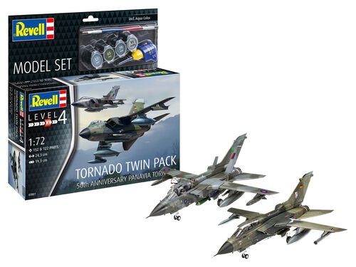 Revell 63801 Tornado Twin Pack - 50th Anniversary Panavia Tornado Model Set