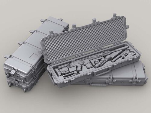 Legend LF1441 Pelican iM3300 Storm Gun Case Set (2x Open, 2x Closed, 2x Insert + Weapons)